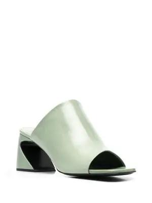 JIL SANDER Sculpted Heel Mules