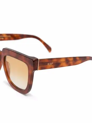 RETROSUPERFUTURE Tortoiseshell Oversized Sunglasses