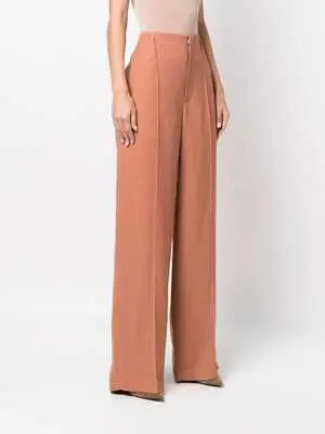 Brunello Cucinelli Chain Trim Wide-leg Trousers