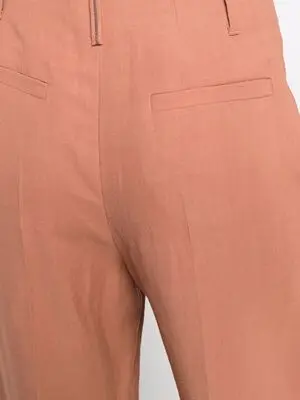 Brunello Cucinelli Chain Trim Wide-leg Trousers