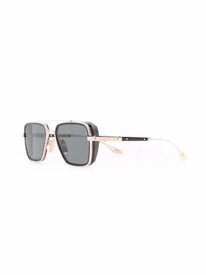 Dita Square-frame Sunglasses - Gold