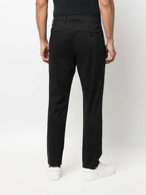 DONDUP Slim-cut Cotton Trousers