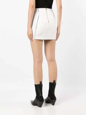 TOM FORD Panelled Mini Skirt - White