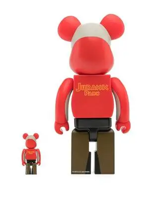 MEDICOM TOY Jurassic Park Be@rbrick 100% And 400% Figure Set