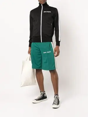 Palm Angels Logo-embroidered Track Shorts