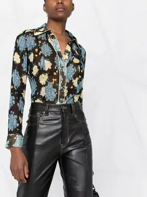 DIESEL Floral-print Shirt