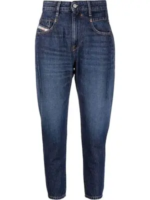 DIESEL® Fayza Cropped Boyfriend Jeans