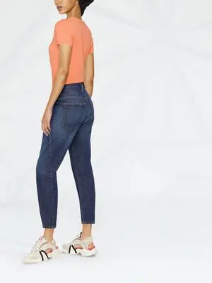 DIESEL® Fayza Cropped Boyfriend Jeans