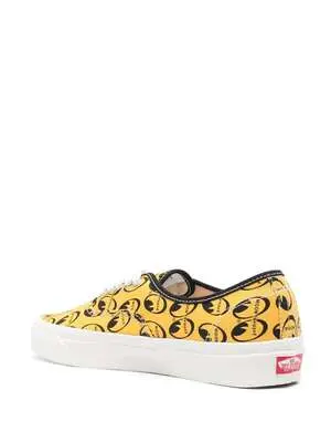 VANS Eye-print Low-top Sneakers - Yellow