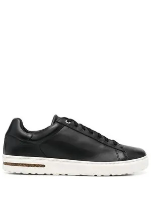 BIRKENSTOCK Leather Lace-up Sneakers - Black