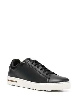 BIRKENSTOCK Leather Lace-up Sneakers - Black