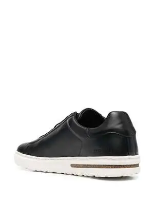 BIRKENSTOCK Leather Lace-up Sneakers - Black