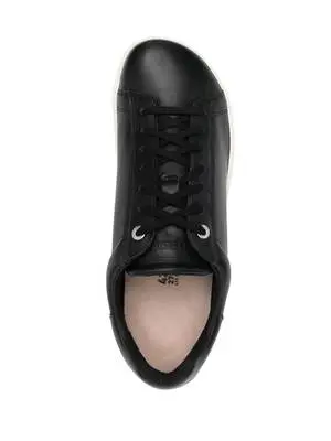BIRKENSTOCK Leather Lace-up Sneakers - Black