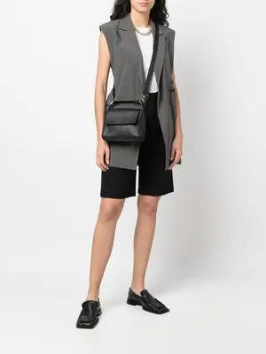 ORTIGNI Sveva Soft Tote Bag - Black