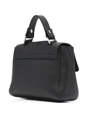 ORTIGNI Sveva Soft Tote Bag - Black