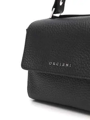 ORTIGNI Sveva Soft Tote Bag - Black