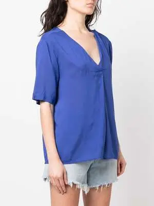 XACUS V-neck Blouse