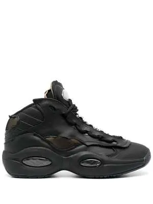 REEBOK Question Mid Basketball Sneakers - Black