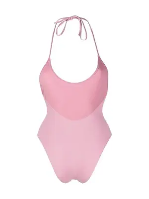 LIDO Scoop-neck Tie-fastening One-piece