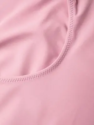 LIDO Scoop-neck Tie-fastening One-piece