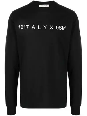 1017 Alyx 9sm Logo-print T-shirt - Black