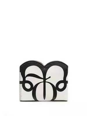 Alexander McQueen Seal Logo-print Bi-fold Wallet - Neutrals