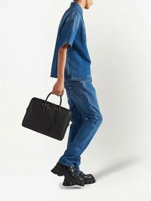 Prada Saffiano Leather Briefcase