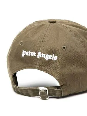 Palm Angels Logo-embroidered Baseball Cap