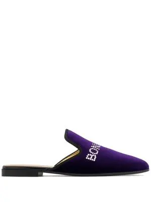 Giuseppe Zanotti Almond Toe Flats For Women