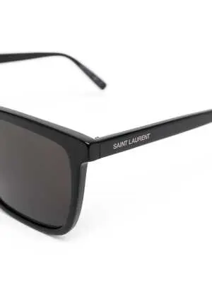 Saint Laurent Sl 500 Square-frame Sunglasses - Black