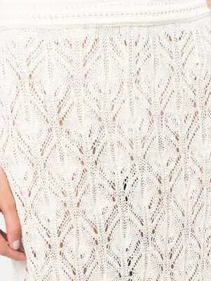 Le Kasha Amon Crochet-knit Maxi Skirt