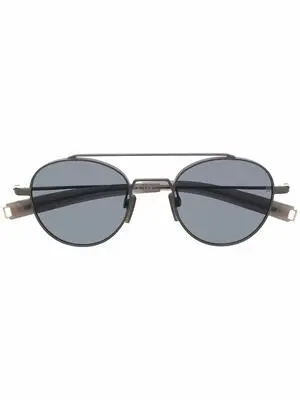 Dita Dita Eyewear Round Frame Sunglasses Silver