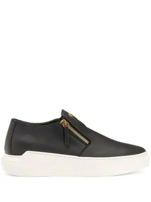 GIUSEPPE ZANOTTI Conley Zip Chunky Sneakers - Black