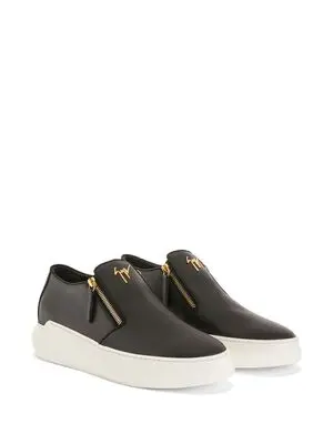 GIUSEPPE ZANOTTI Conley Zip Chunky Sneakers - Black