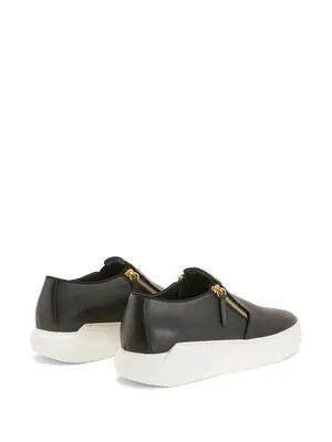 GIUSEPPE ZANOTTI Conley Zip Chunky Sneakers - Black