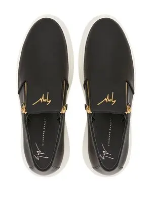GIUSEPPE ZANOTTI Conley Zip Chunky Sneakers - Black