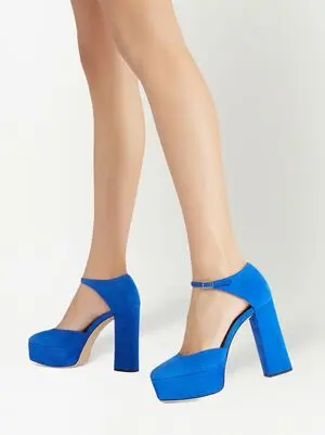 GIUSEPPE ZANOTTI 120mm Bebe Platform Pumps