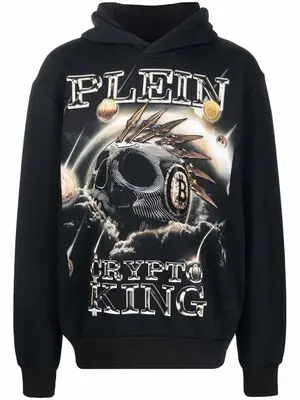 Philipp Plein Crypto King' Hoodie