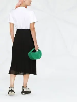 Dkny Chiffon Midi Skirt