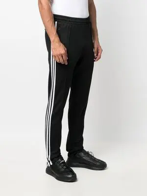 Adidas Beckenbauer Side-stripe Track Pants - Black