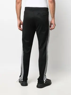 Adidas Beckenbauer Side-stripe Track Pants - Black