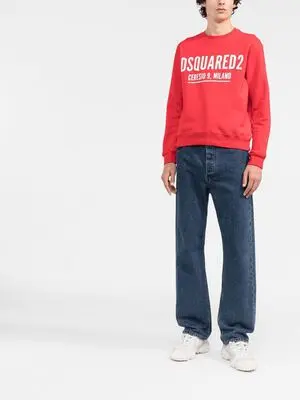 Dsquared2 Logo-print Cotton Sweatshirt