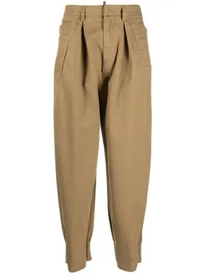 Dsquared2 Cotton Tapered Trousers