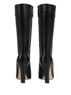 Gucci Pointed-toe Knee-high Boots