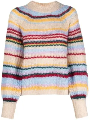 STELLA NOVA Striped Knitted Jumper