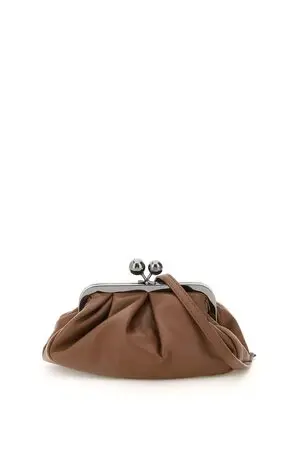 Max Mara WEEKEND MAX MARA SMALL PASTICCINO BAG OS Black Leather - Brown