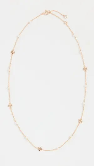 Tory Burch Delicate Pearl Necklace