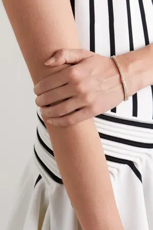 David Yurman Crossover 18-karat Diamond Bracelet