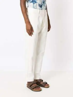 AMIR SLAMA Straight-leg Cotton Trousers