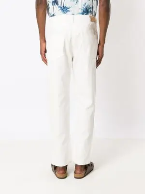 AMIR SLAMA Straight-leg Cotton Trousers